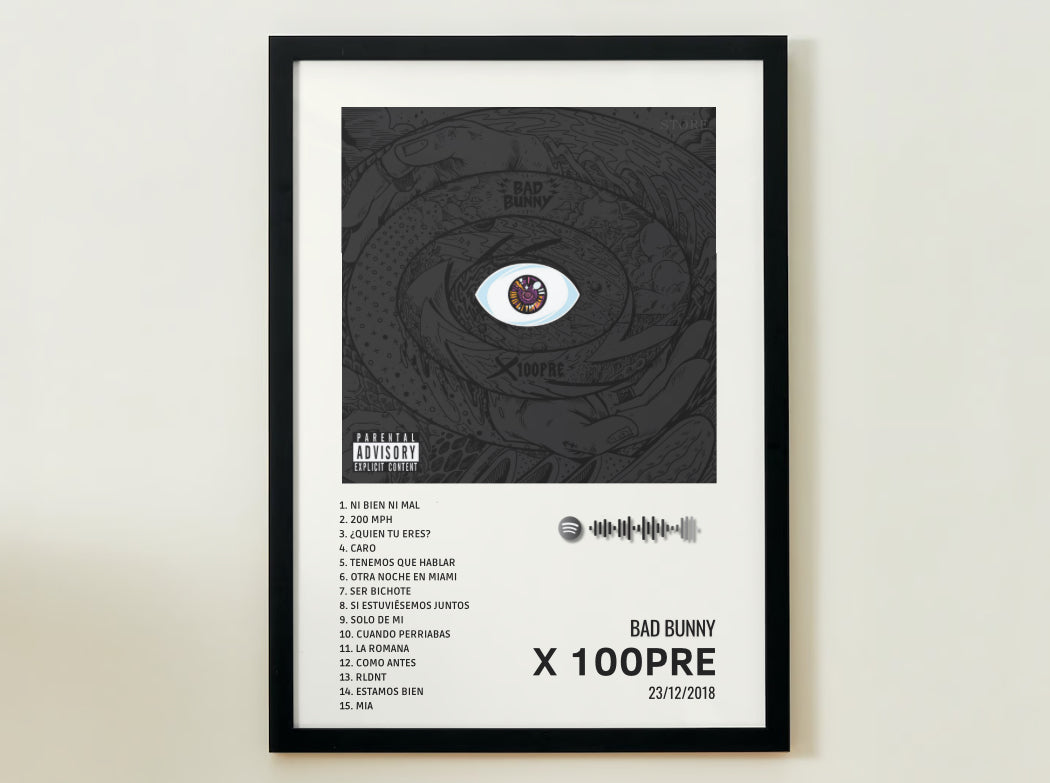 X 100PRE – Album Gallery Store SL ESB19891126