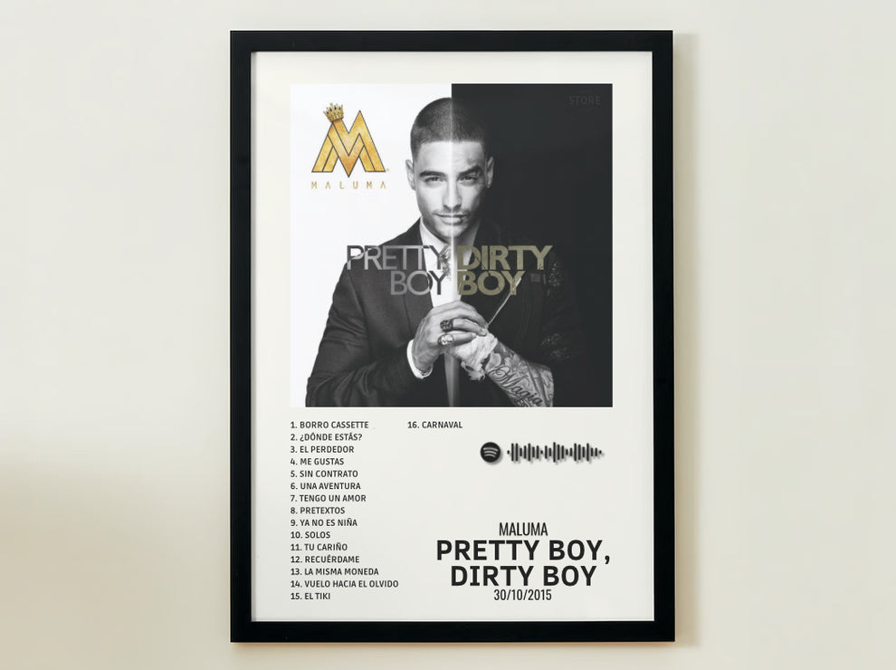 PRETTY BOY, DIRTY BOY – Album Gallery Store