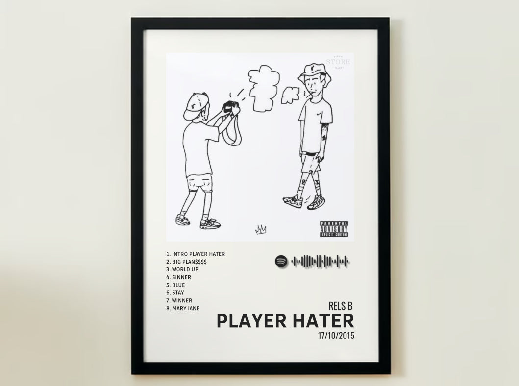 PLAYER HATER – Album Gallery Store